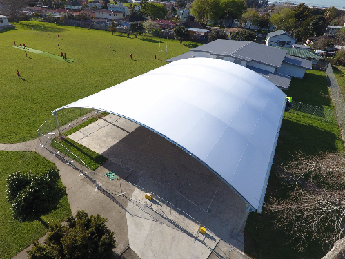 Rolled Hoop Awnings & Sun Shades | Shade Systems